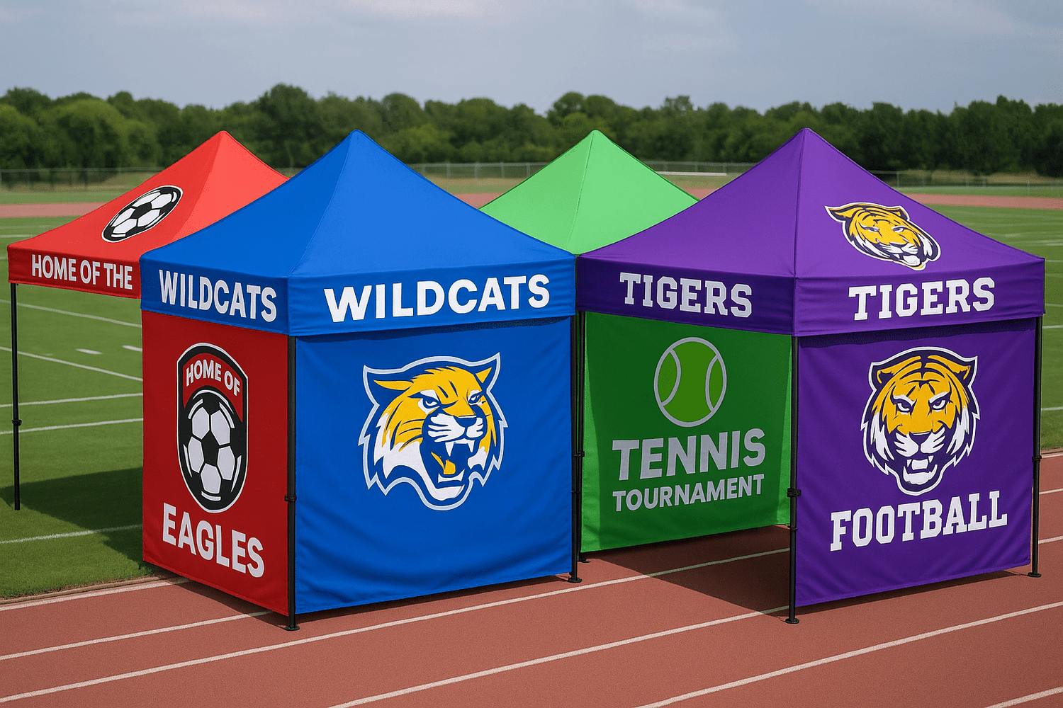 Custom Canopy Tents for Sports Teams & Events – PRINTDRILL