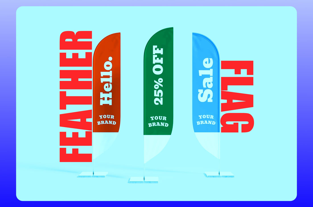 Custom Feather Flags: Guide | Uses, Design & Setup Tips – PRINTDRILL