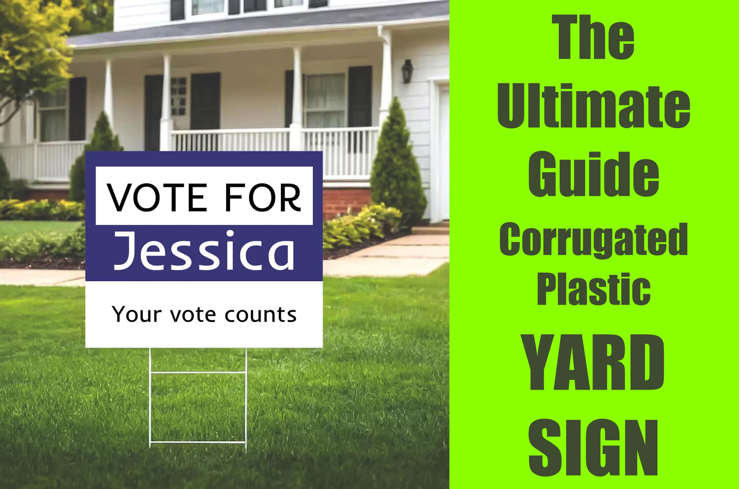 Corrugated Plastic Yard Signs: Ultimate Guide | Custom Yard Signs ...