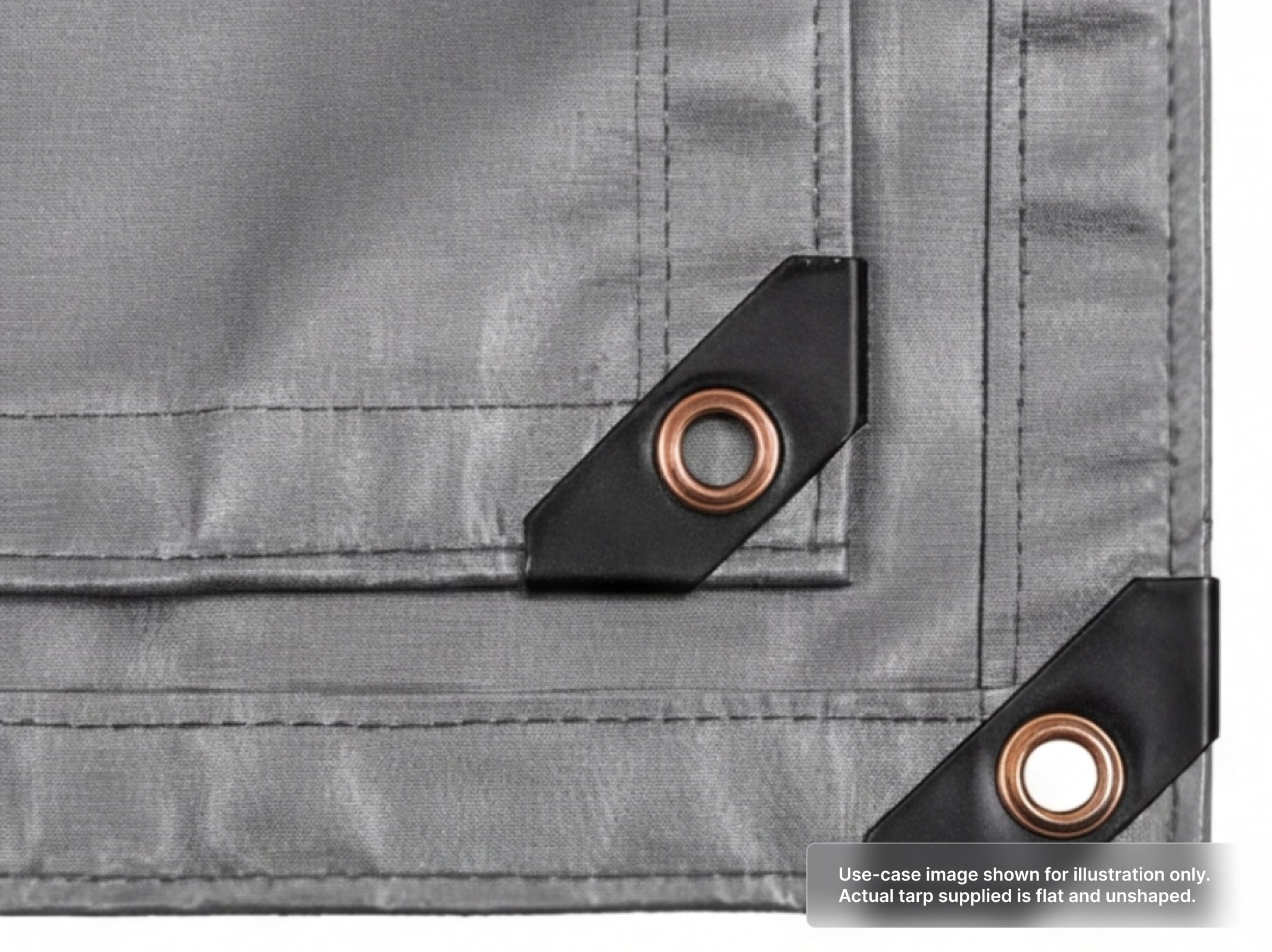 Custom Heavy Duty Vinyl Tarp with Double-Stitched Hems – PRINTDRILL