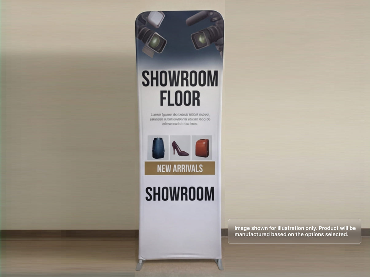 Custom Extend Tension Fabric Stand for Showroom Floor – PRINTDRILL