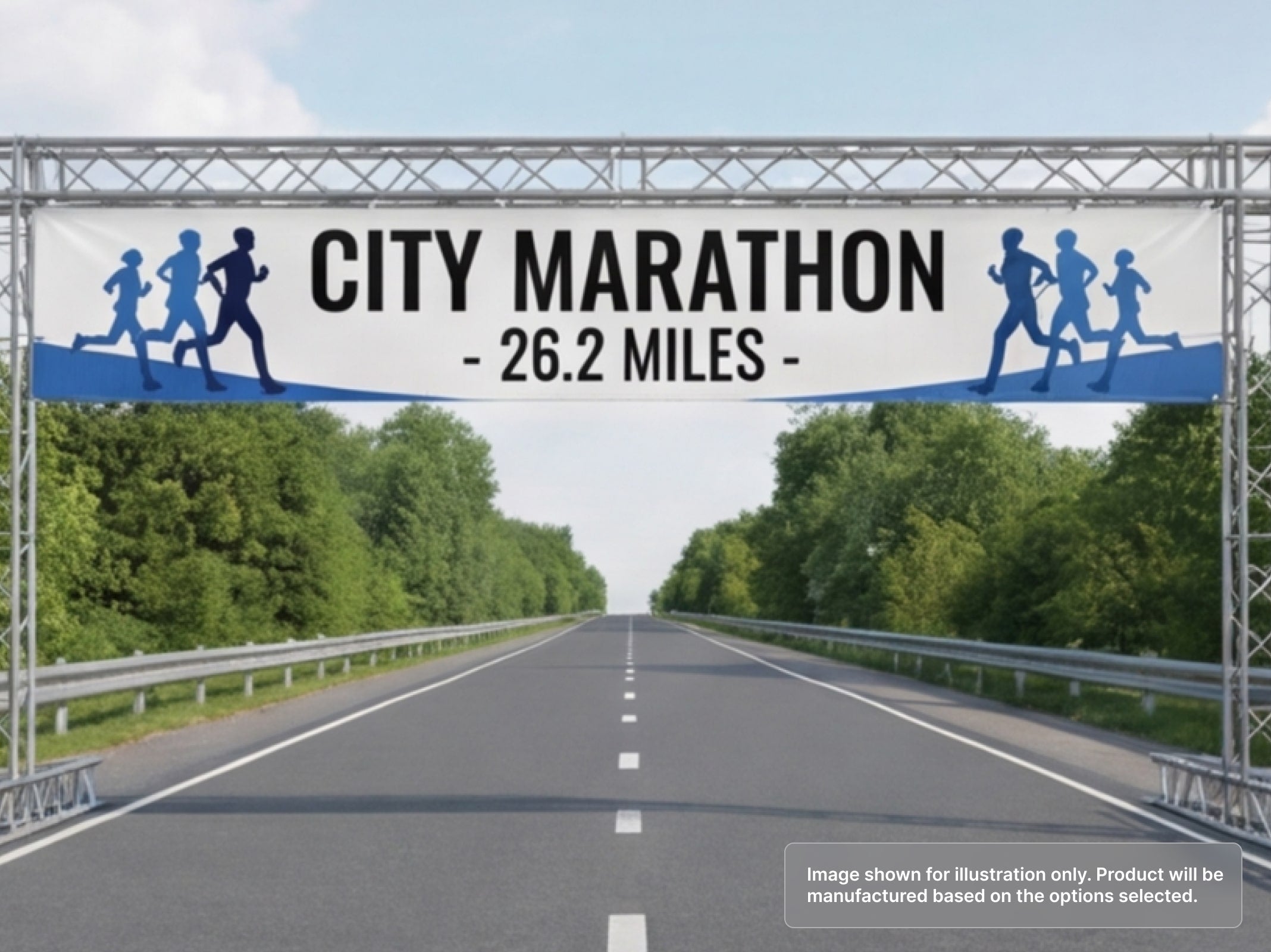 Custom Vinyl Banner for Marathons – PRINTDRILL