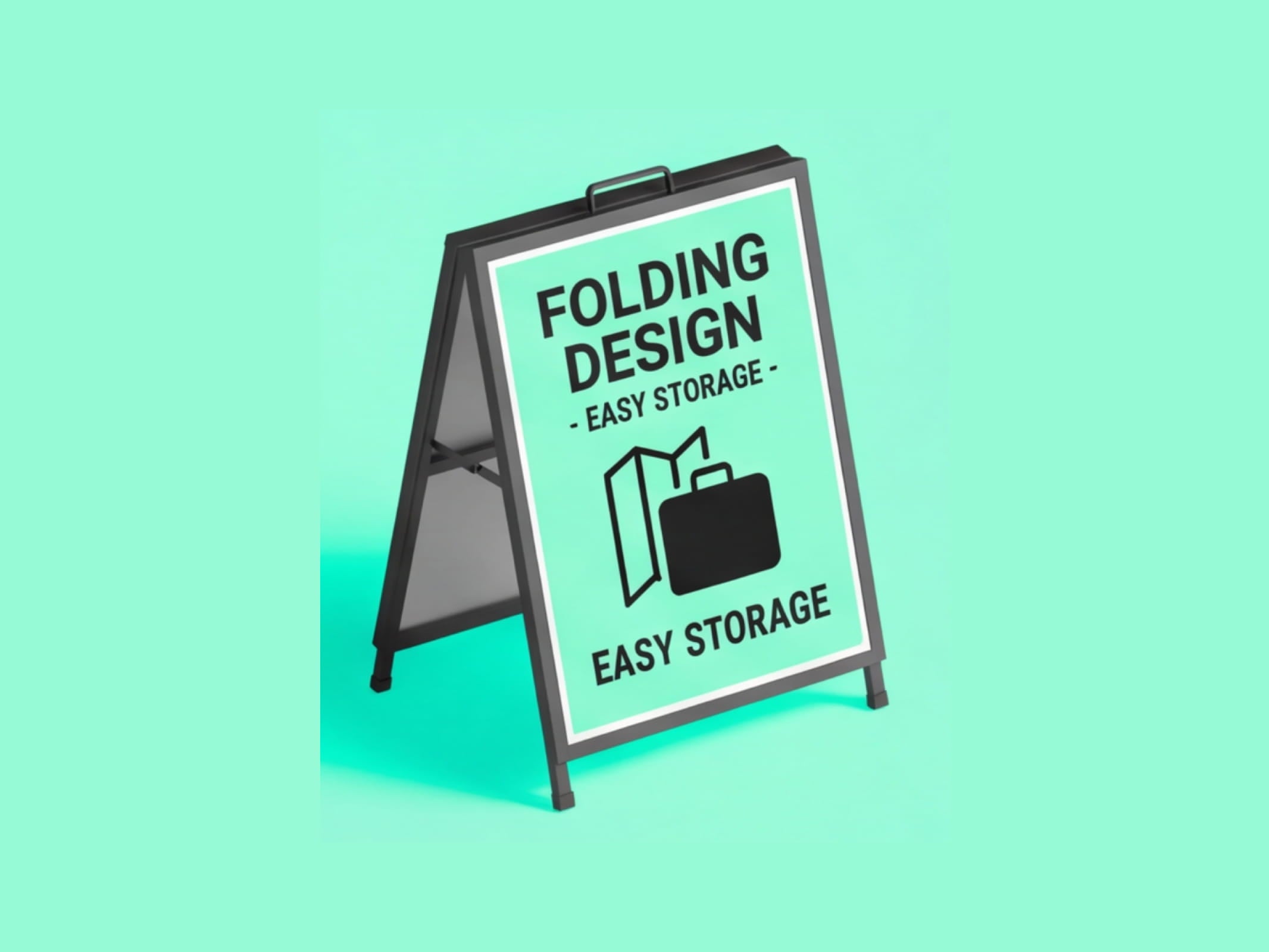 Folding Metal A Frame Signs – PRINTDRILL