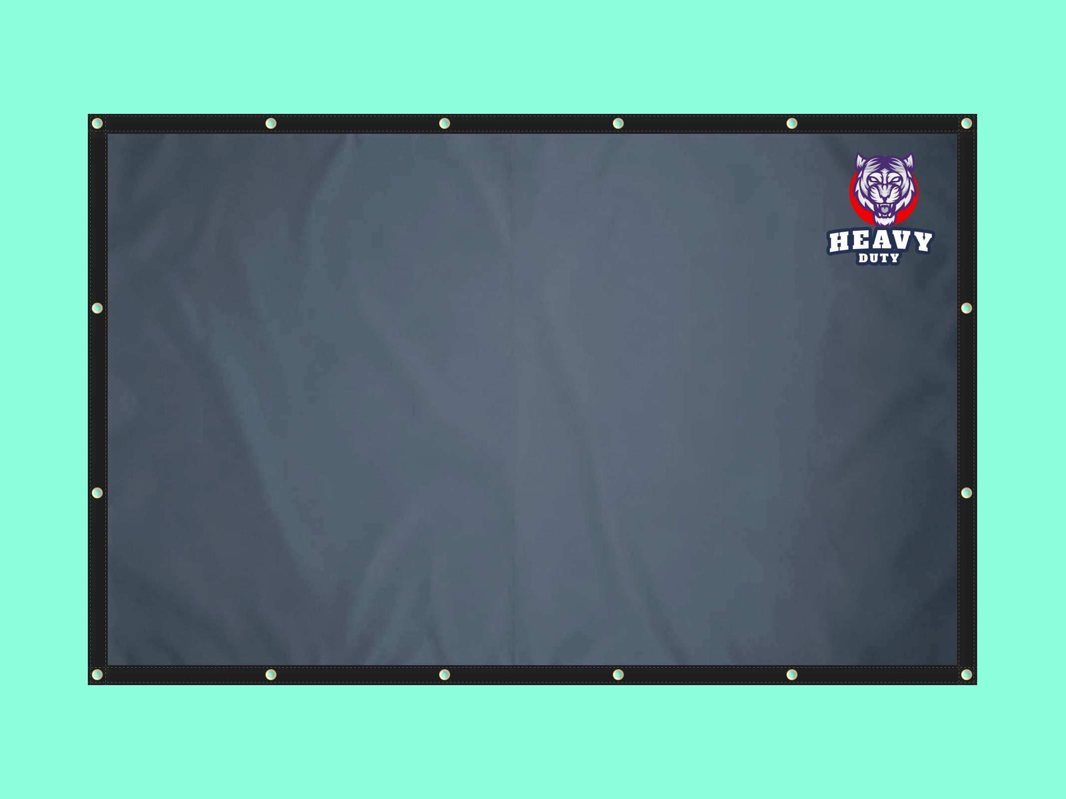 Custom Heavy Duty Vinyl Tarp in Navy Blue – PRINTDRILL