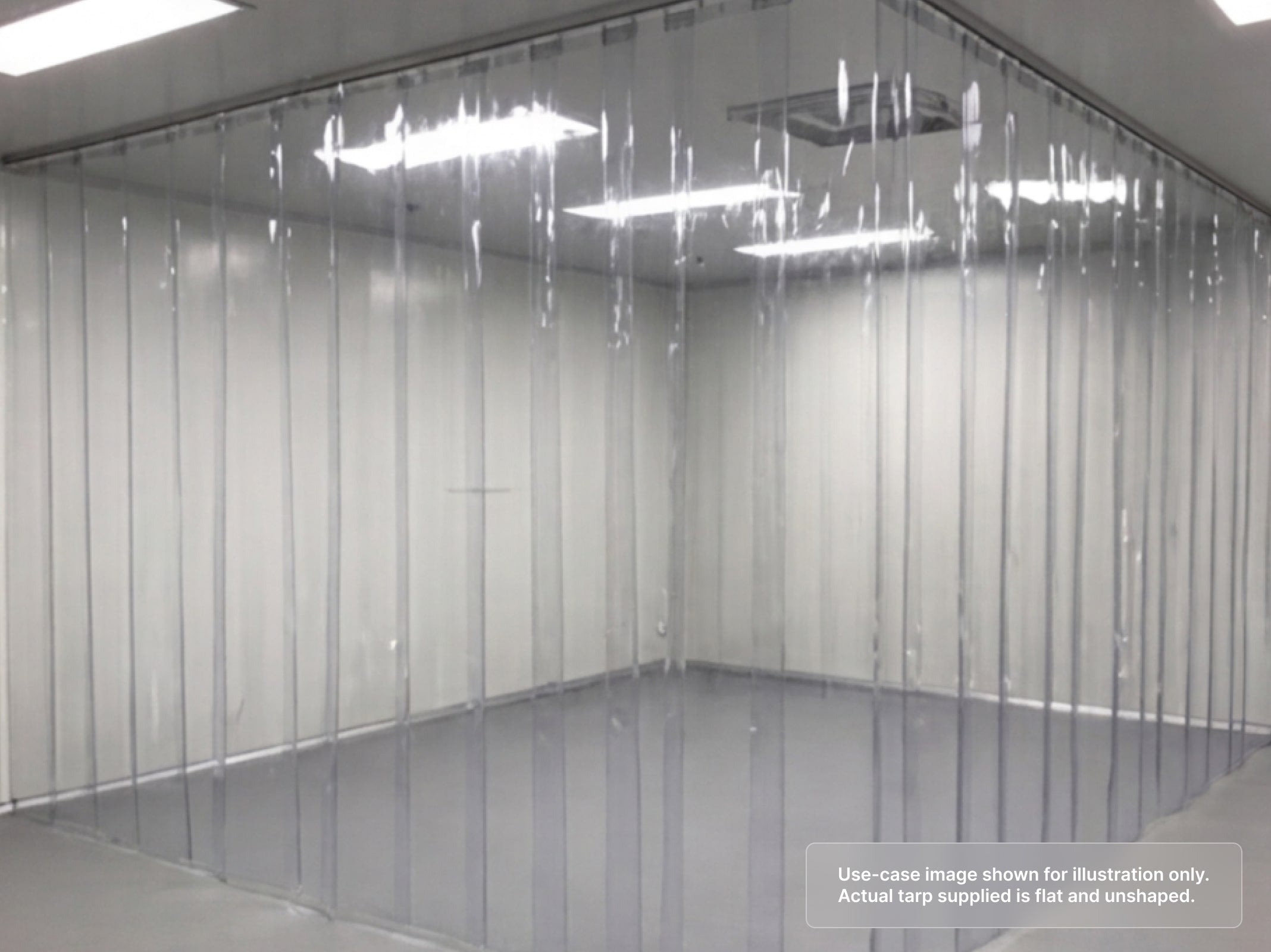 Heavy Duty Clear Vinyl Tarp for Clean Room Wall – PRINTDRILL