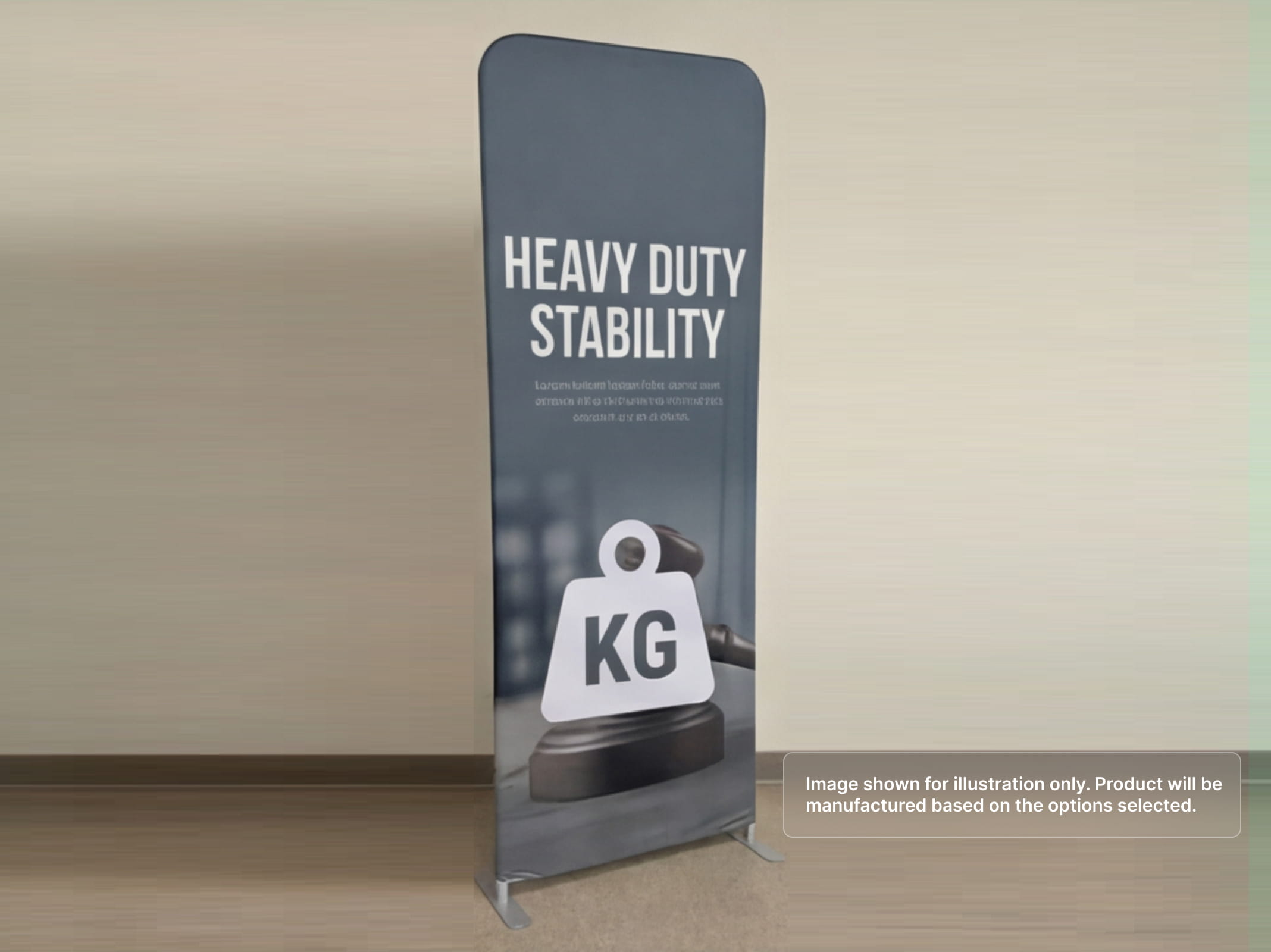 Heavy Duty Base Custom Extend Tension Fabric Stand – PRINTDRILL